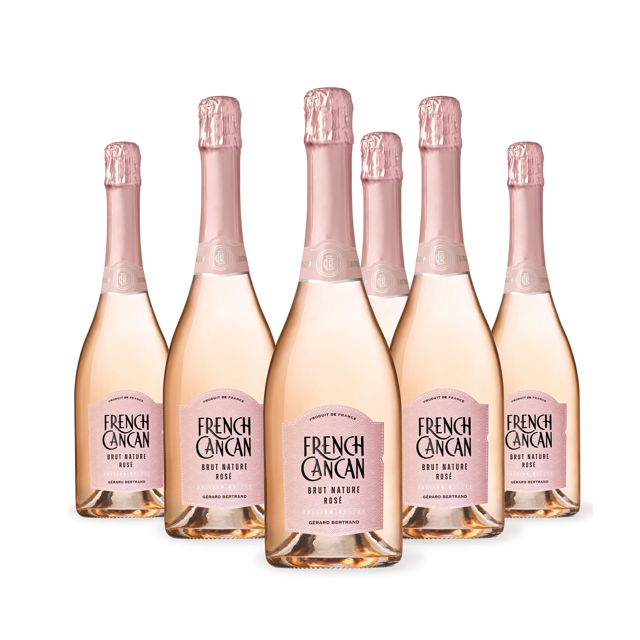 French Cancan Brut Rosé Bio Lot 6 Bouteilles 75cl
