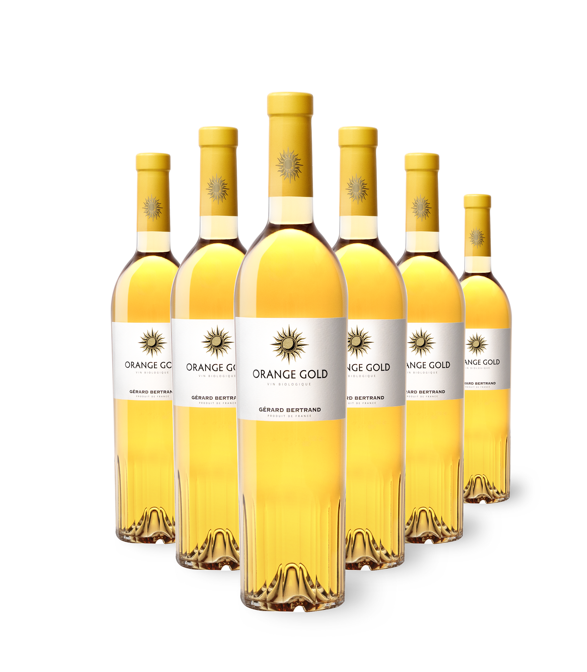 Orange Gold vin orange biologique 2023 Lot 6 Bouteilles 75cl